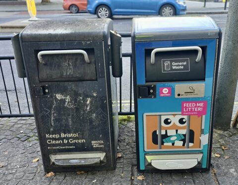Six Years On: How Bristol’s ‘Super Hungry Bins’ Are Still Cleaning Up ...
